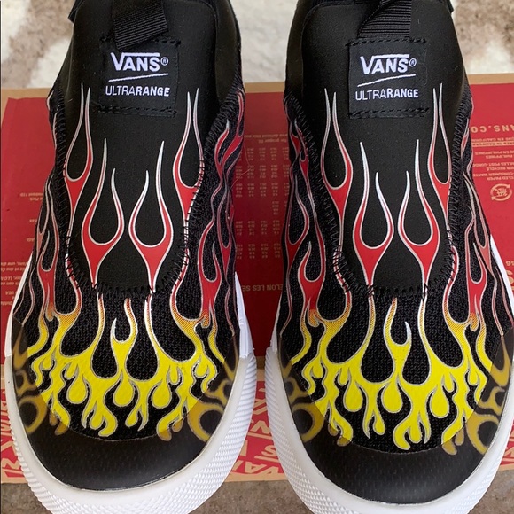 Vans | Shoes | Vans Ultrarange Sock Vans Mesh Up Flamestrue Whit | Poshmark
